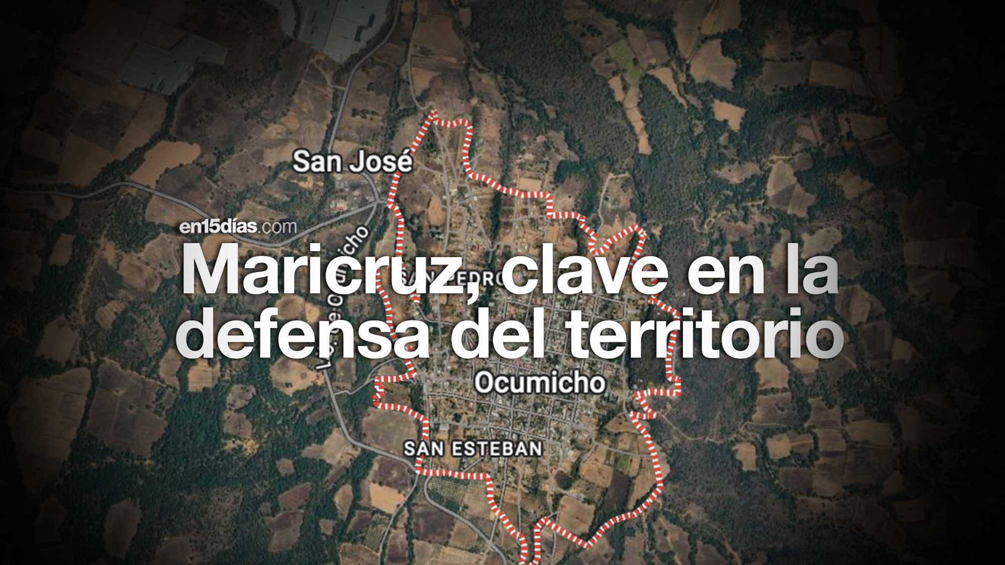 María Cruz, pieza fundamental para la defensa del territorio de Ocumicho